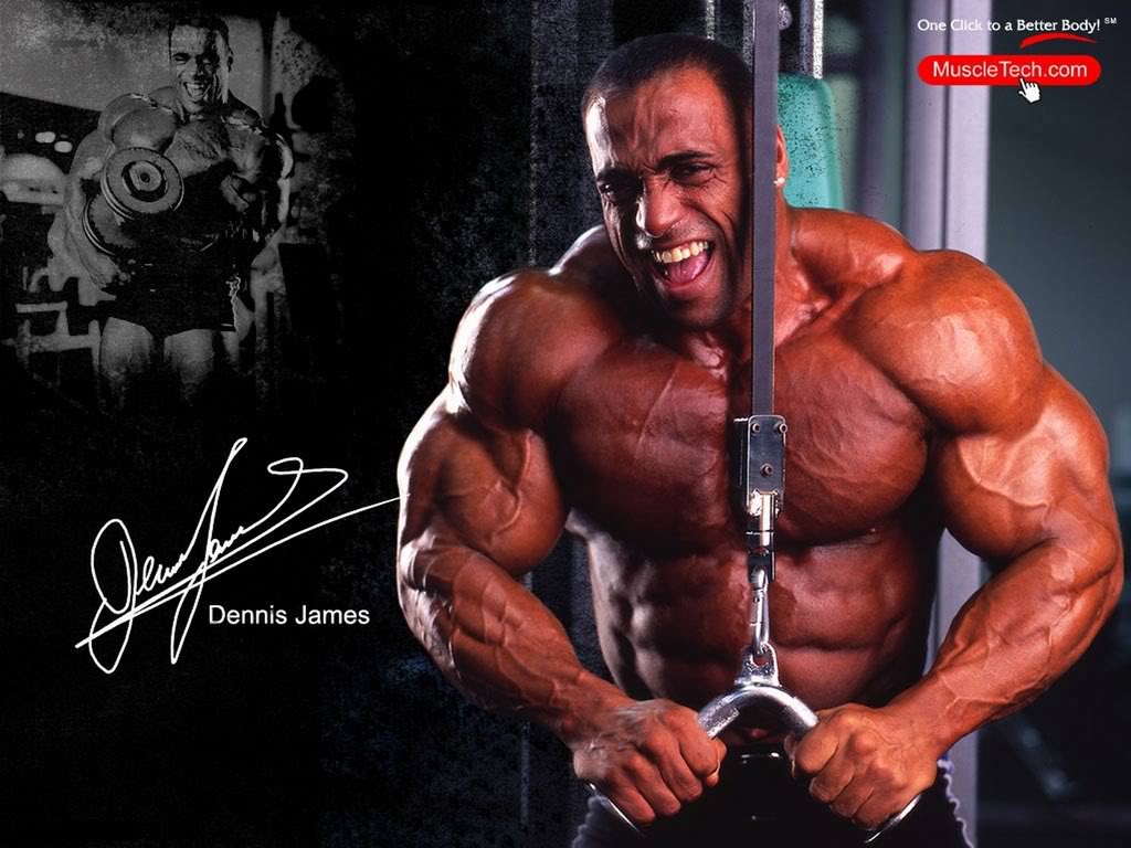 Muscle Lover: American IFBB Pro bodybuilder Dennis James "The Menace"