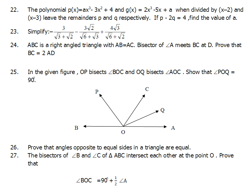 Study notes for Delhi Public school: Delhi Public School Maths Sample ...