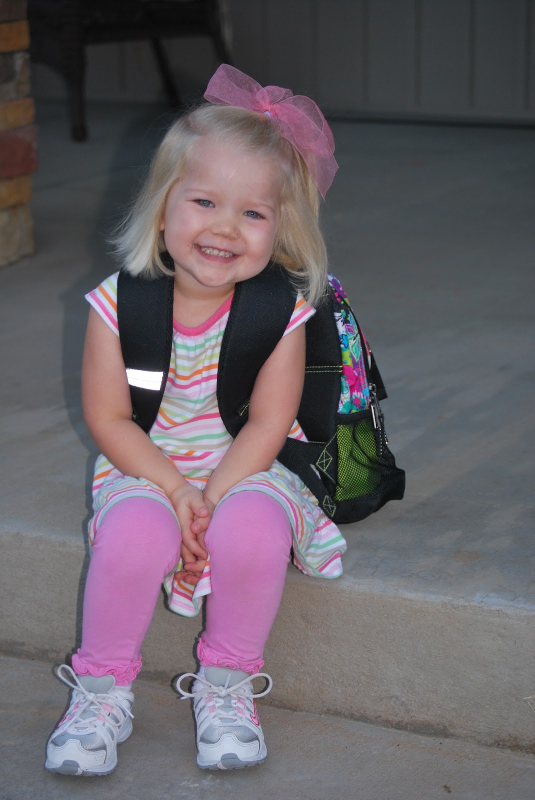 My Girls: First Day of Preschool