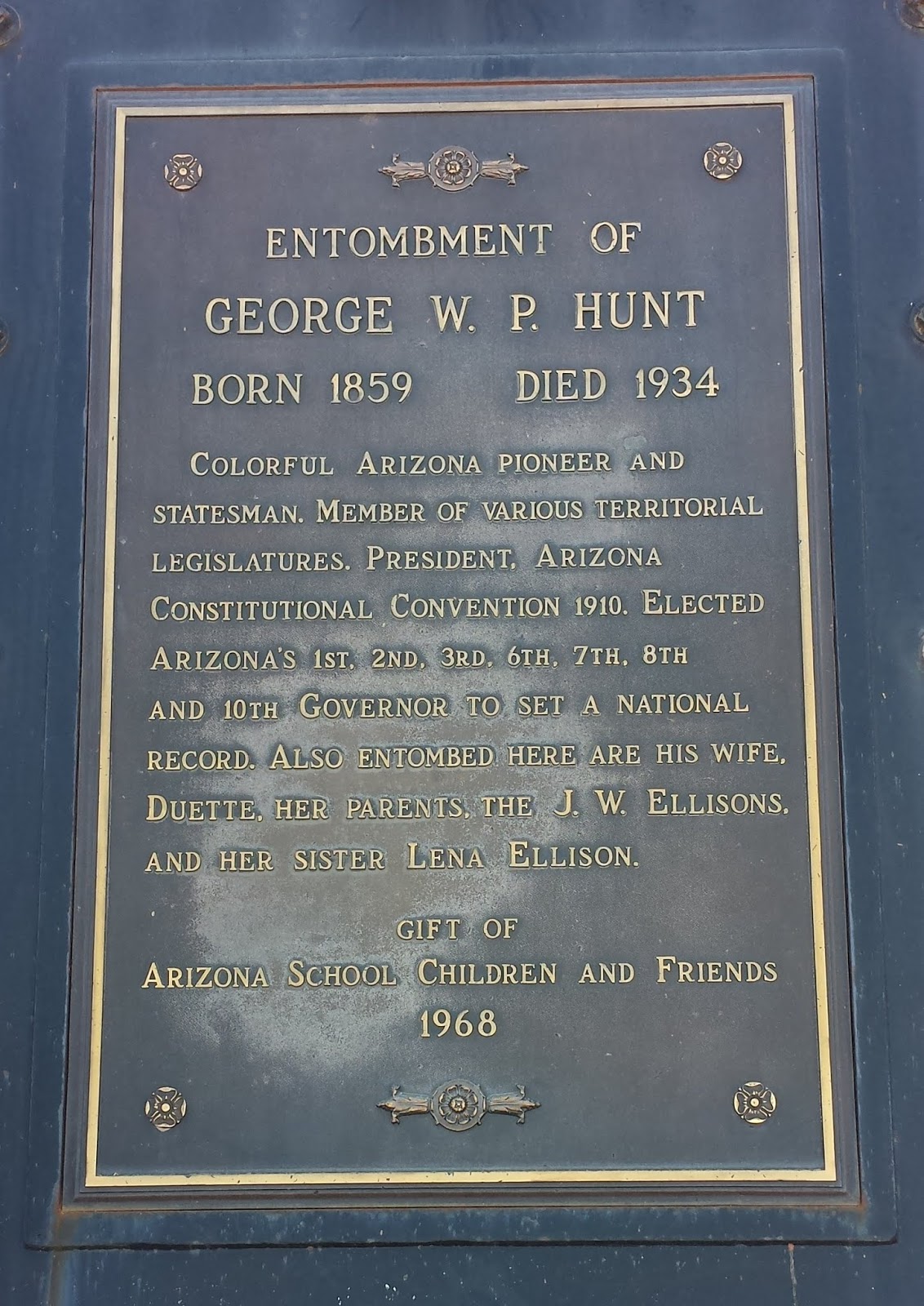 Six Feet Under Hollywood: Arizona Governor's Pyramid Tomb