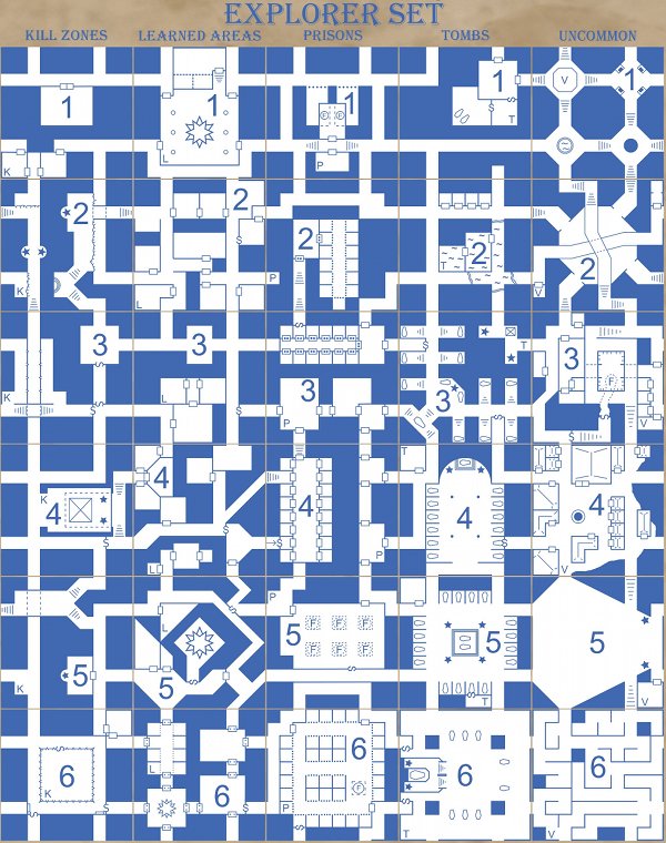 Play it again, Sam: Crear dungeons con solo una tirada: DungeonMorph Dice