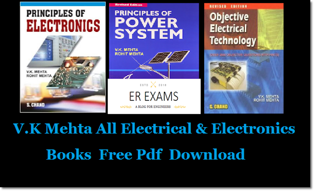 V.K Mehta All Electrical & Electronics Books Free Pdf Download ...