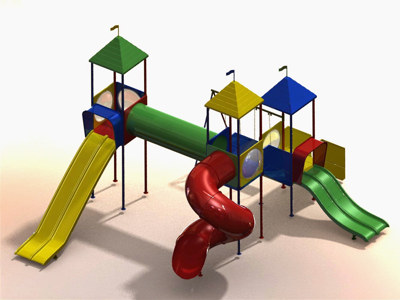 PROJETOS: Playgrounds com Solidworks