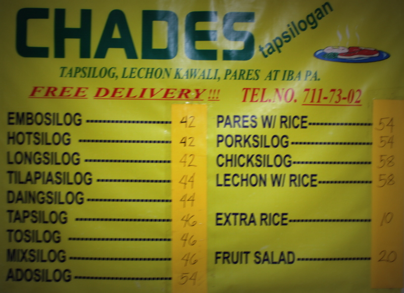 THE DRUNKEN PIG: Wicked Lechon at Chades Tapsilogan