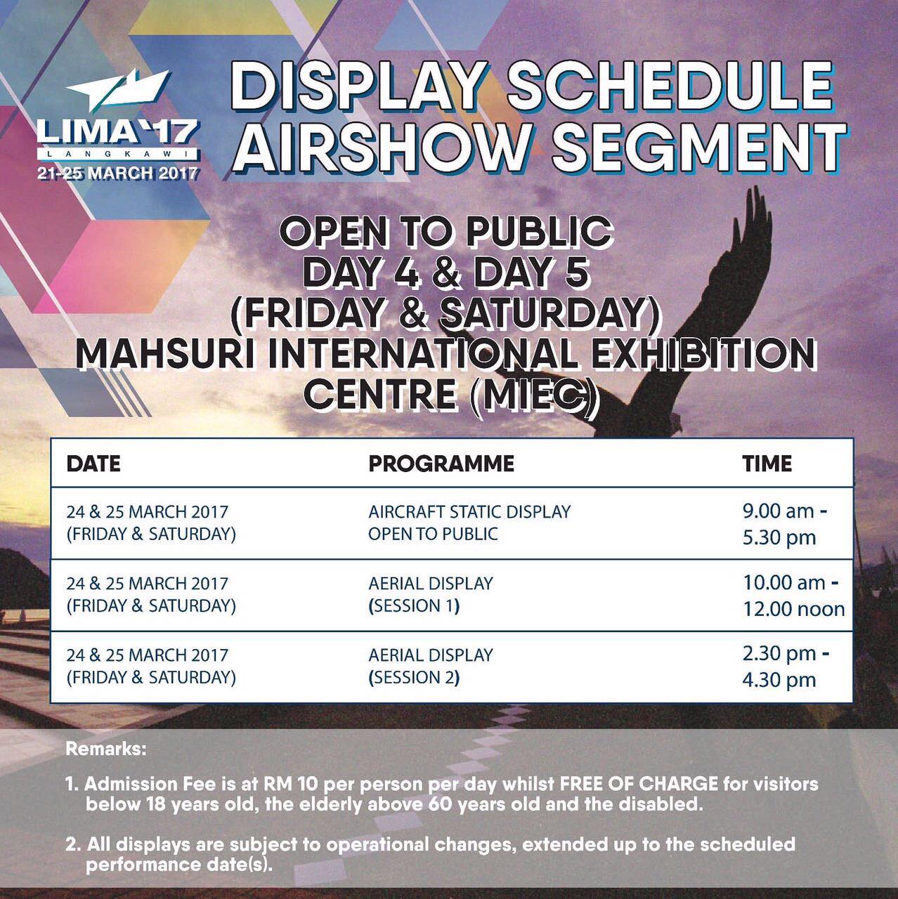 Pelancongan Kini - Malaysia (Malaysia - Tourism Now): LIMA '17 Langkawi ...