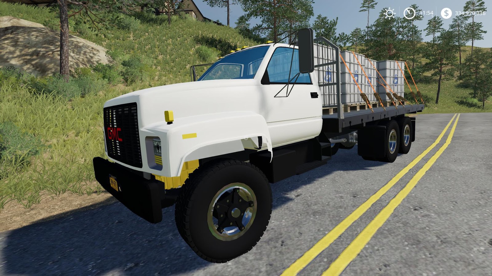 GMC Flatbed v1.0 FS19 | DRGS MODS