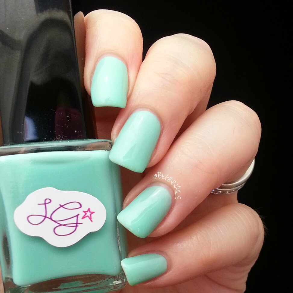 Let's Begin Nails: Liquid Glam Lacquer Swatch and Review