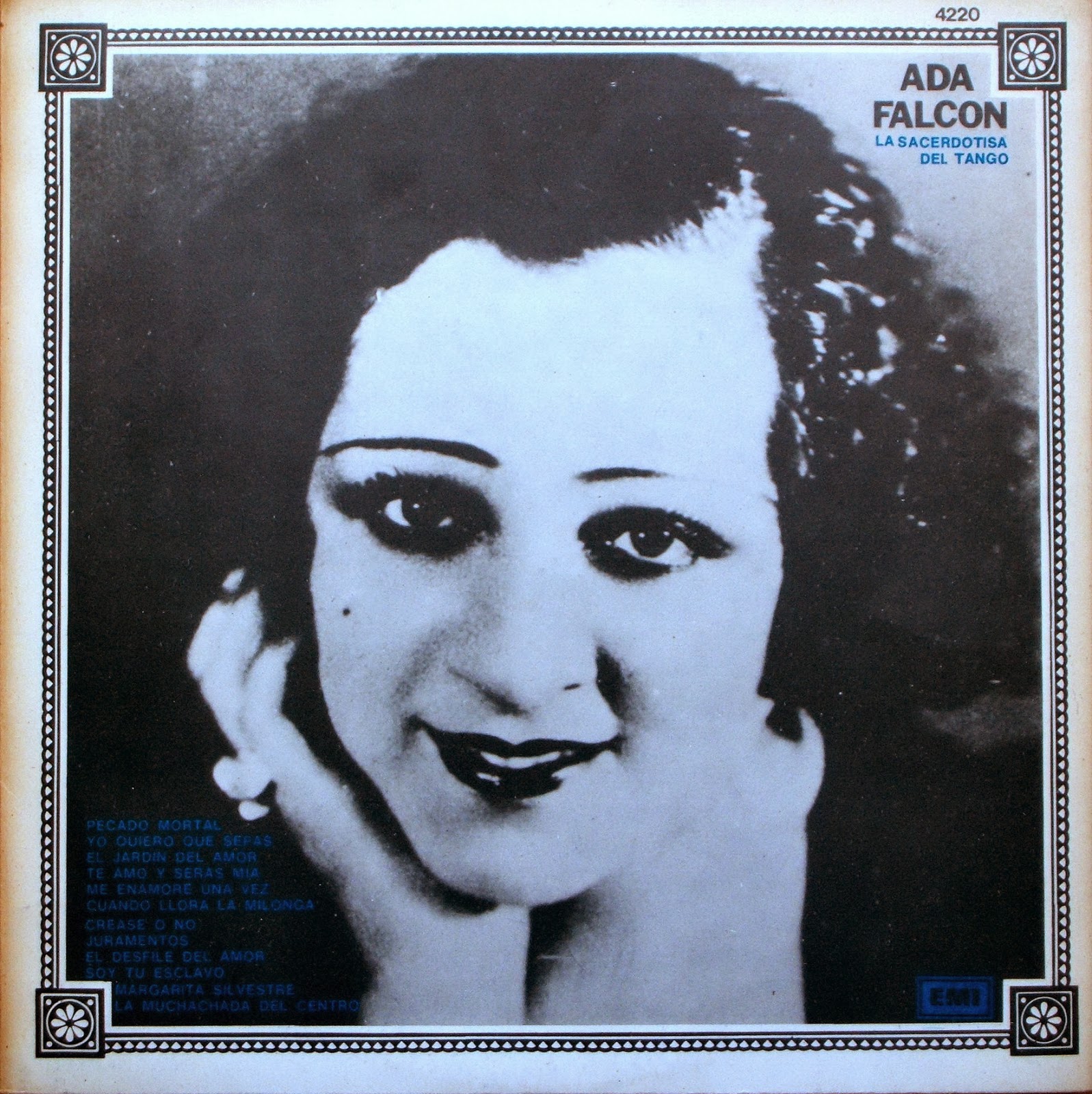 La nova Botica del Aleman.: Tango - Ada Falcón - Sacerdotisa del Tango