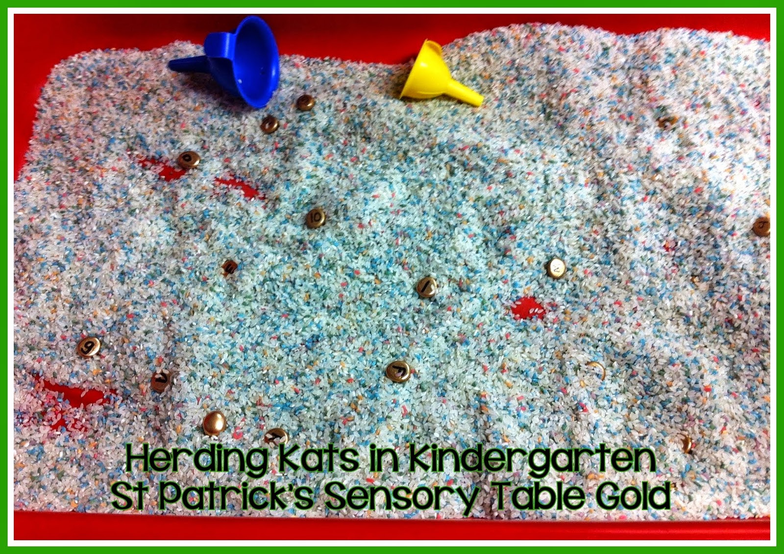 Herding Kats in Kindergarten: March Sensory Bin Ideas