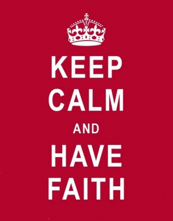 Vintage Gwen: Vintage Gwen Chapel-Keep Calm and Have Faith