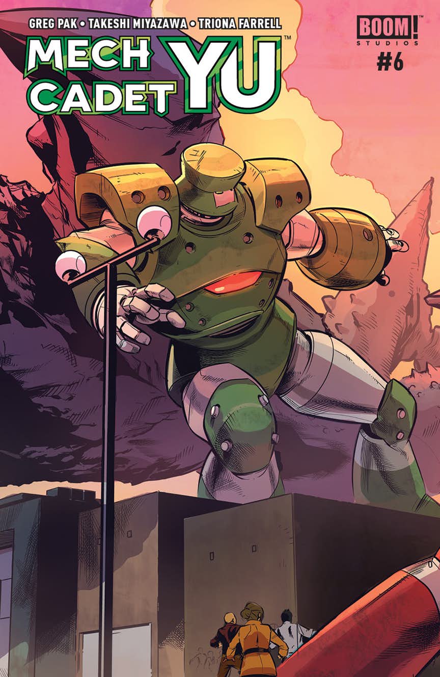 Images: A Preview Of The Upcoming Comic From Mech Cadet Yu #6 Boom! Studios
