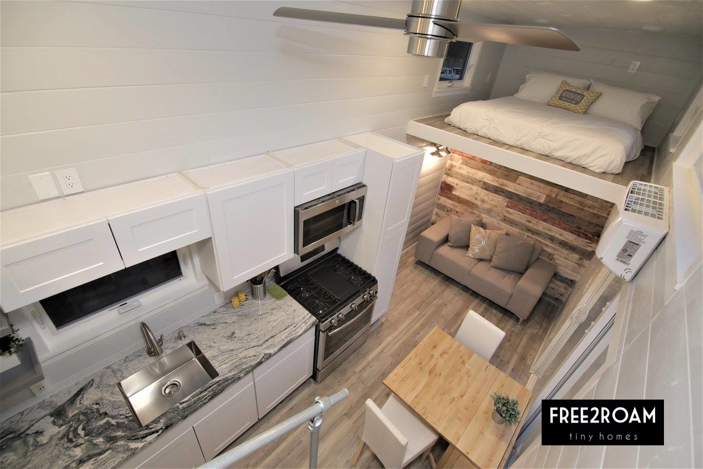 TINY HOUSE TOWN: Luxury Double Loft From Free 2 Roam