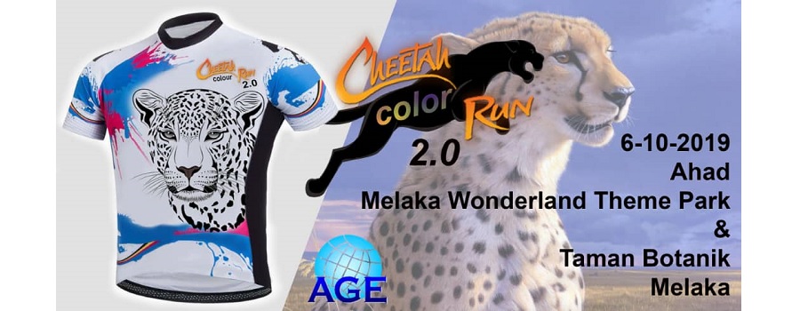 RUNNERIFIC: Cheetah Color Run 2.0 Melaka 2019