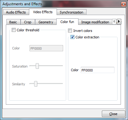 See normal color video into different colors ~ VLC Media Player Secrets