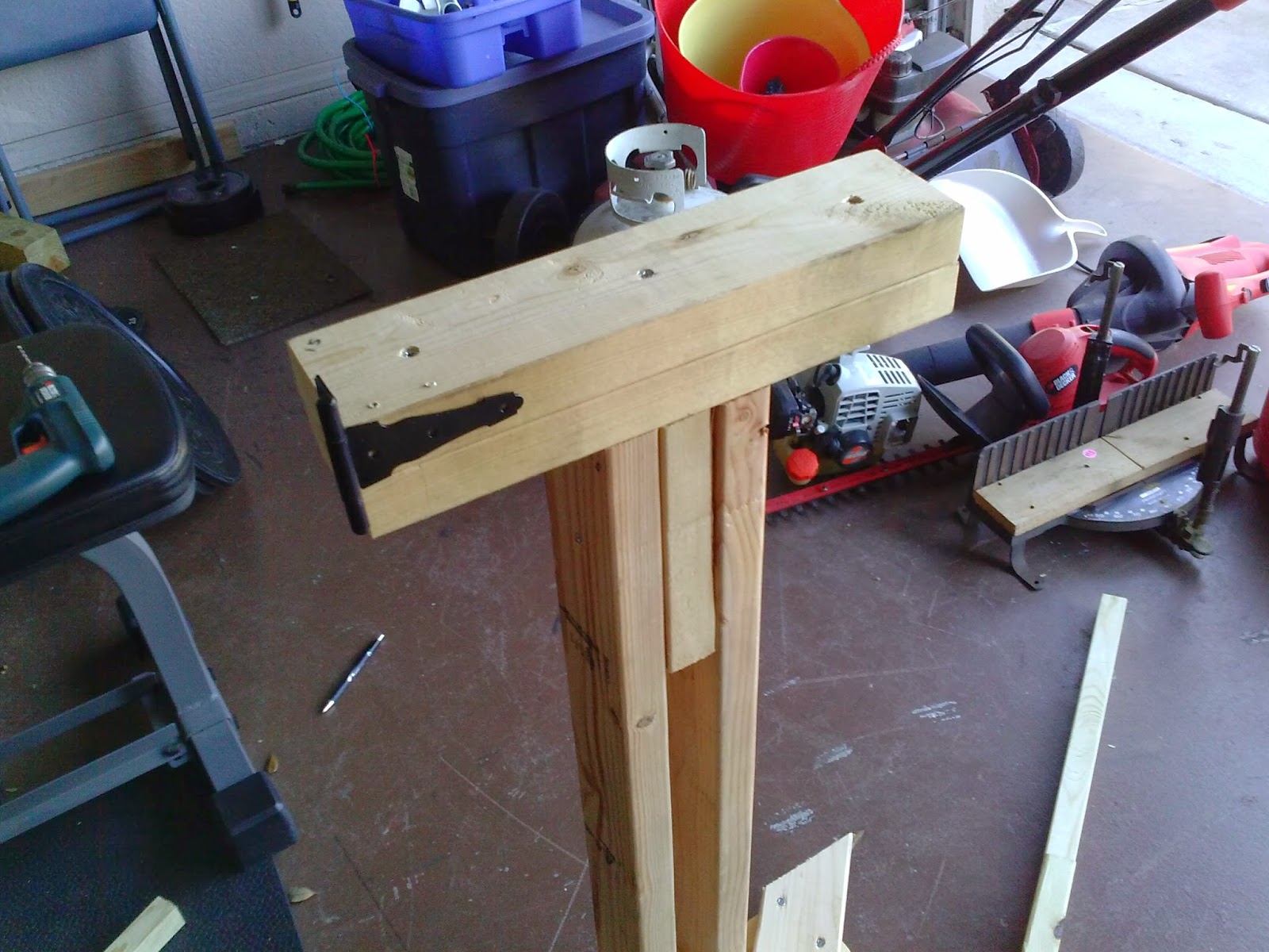 Homemade Calf Raise Machine | Homemade Wooden Power Rack/Power Cage