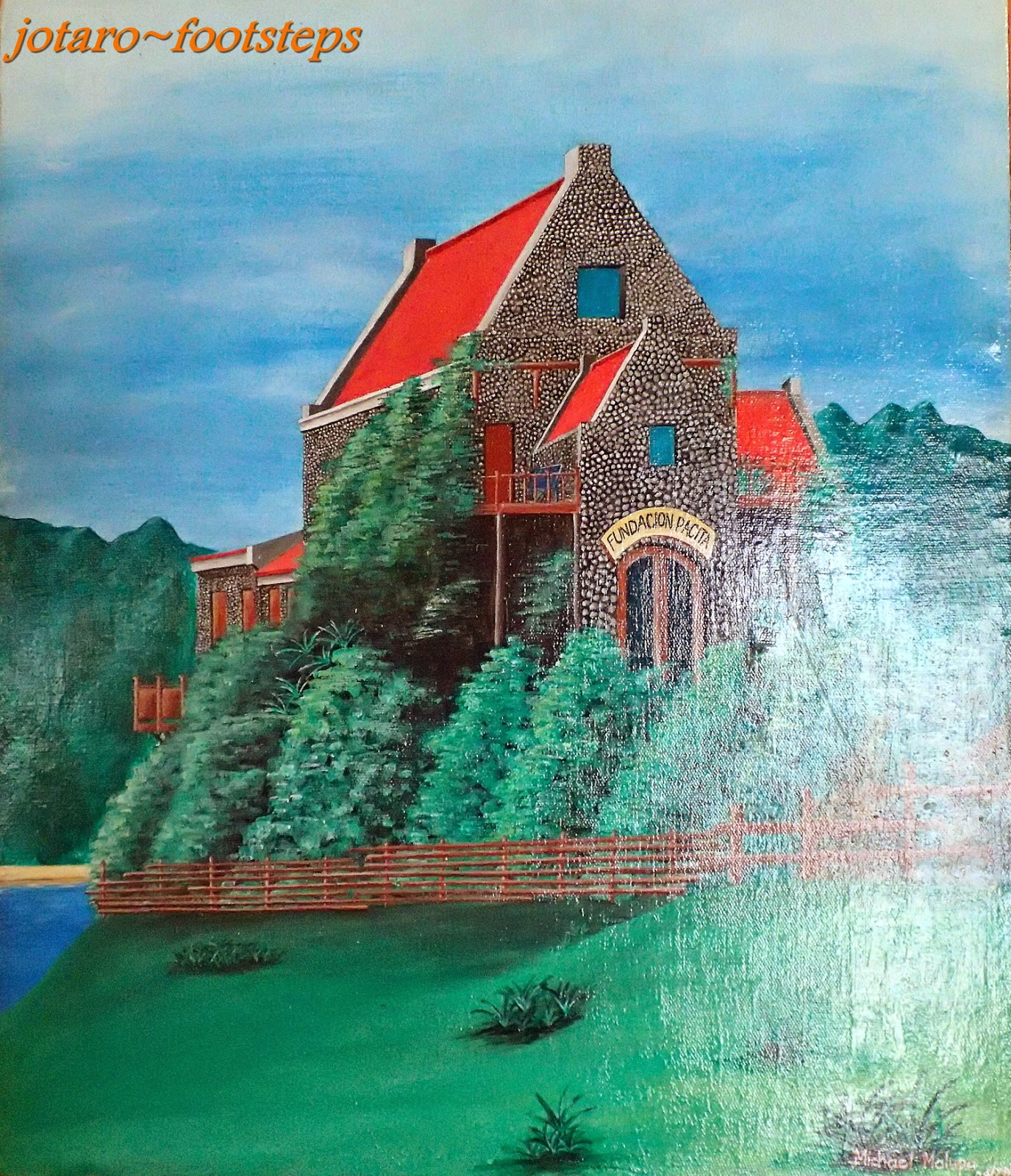 Footsteps - Jotaro's Travels: Art Gallery : Filipino Ivatan Art @ Batanes