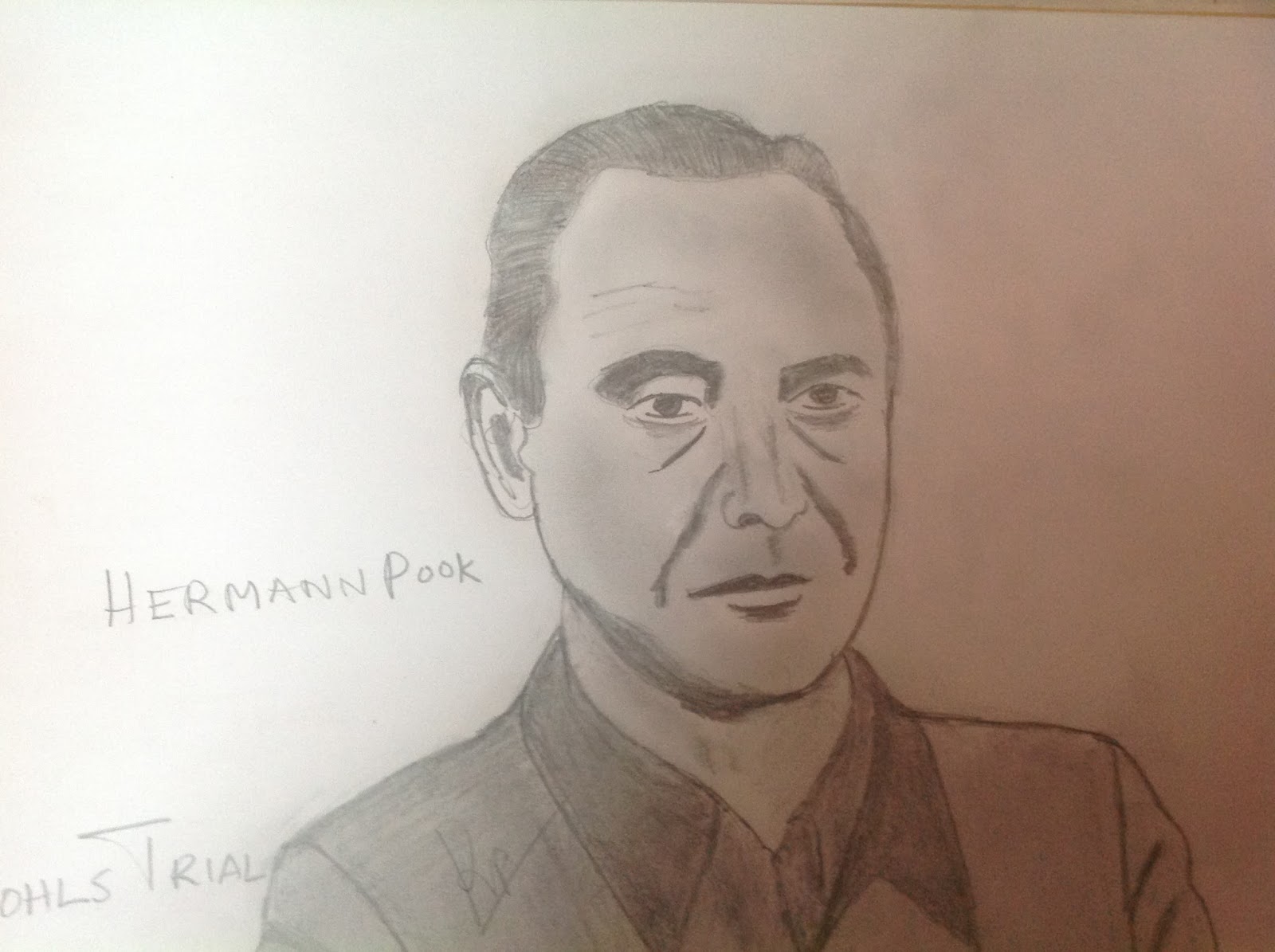 Dr K Prabhakar Rao's blog: Pencil sketch of a Nazi by Dr K Prabhakar Rao
