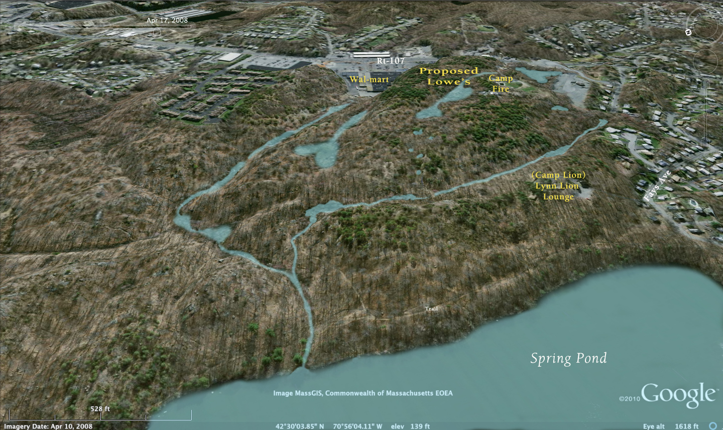 Spring Pond Woods: Maps