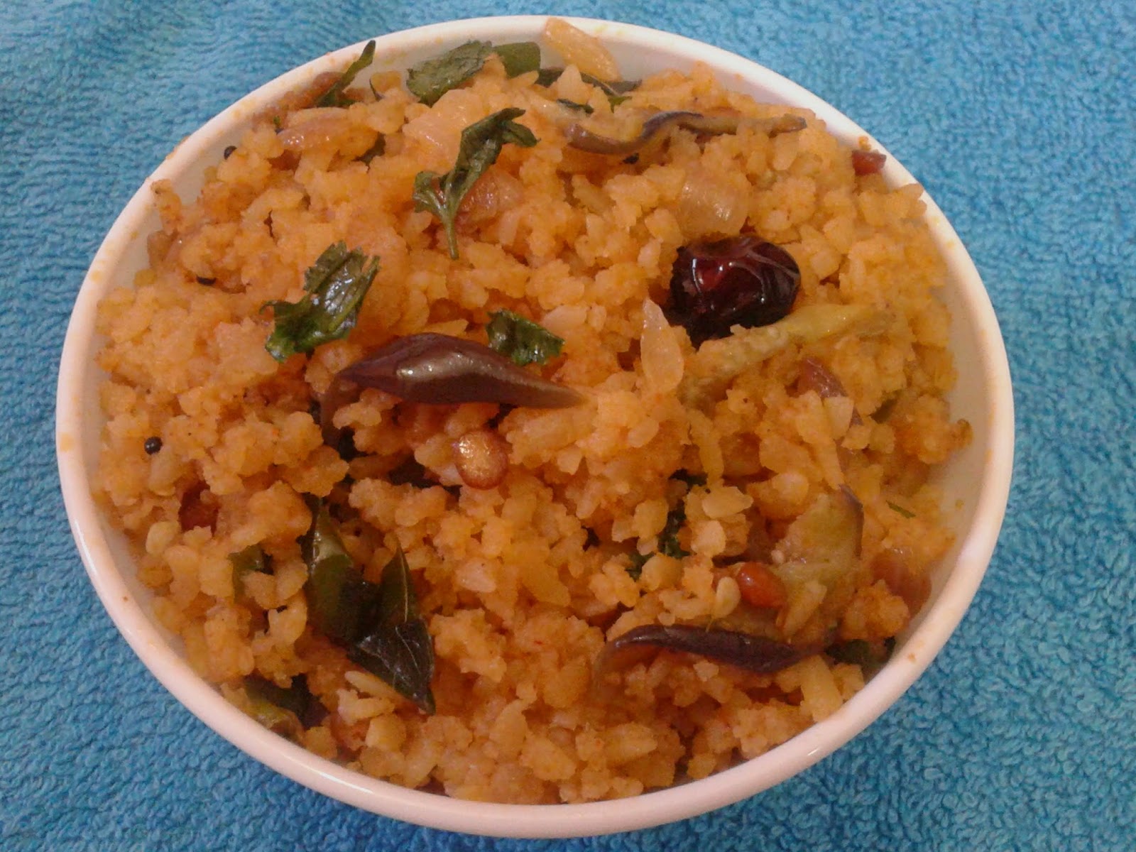 MALINI'S DELIGHTS: VANGI POHA / POHA VANGIBATH