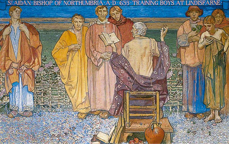 IDLE SPECULATIONS: Saint Aidan of Lindisfarne