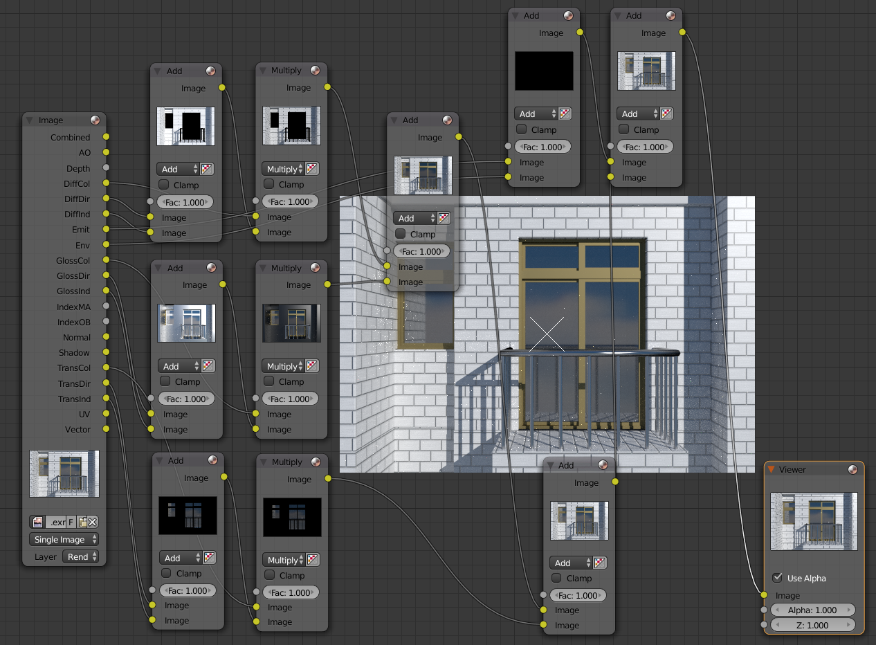 Blender 2.67 Cycles : Render Passes