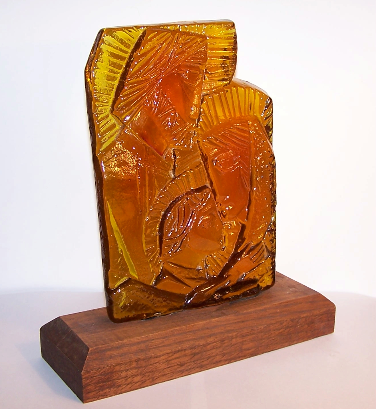 Heart of Glass - Blenko Glass: Blenko Holy Family