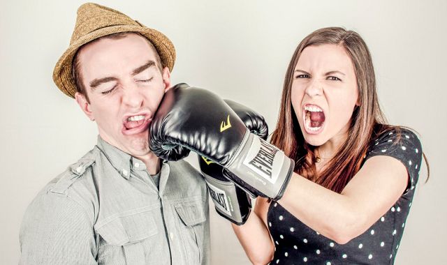 The Worst Places to Hit on Someone #infographic - Visualistan