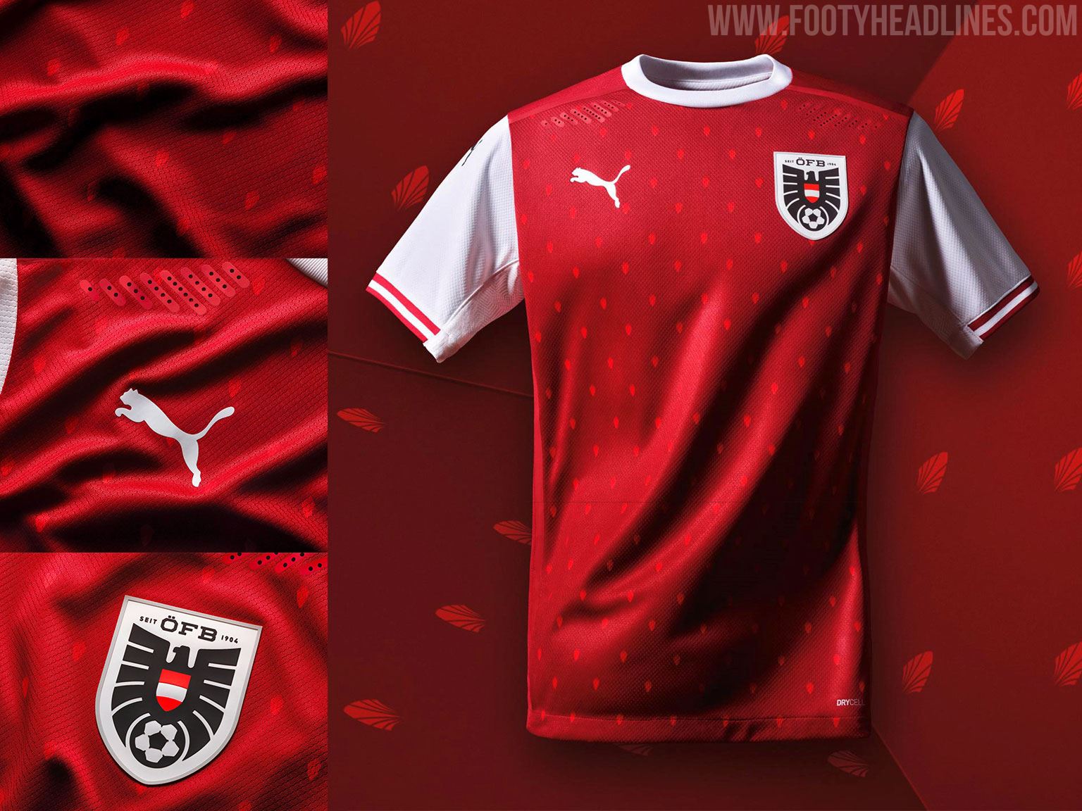 Austria Euro 2020 Home Kit Released - Footy Headlines