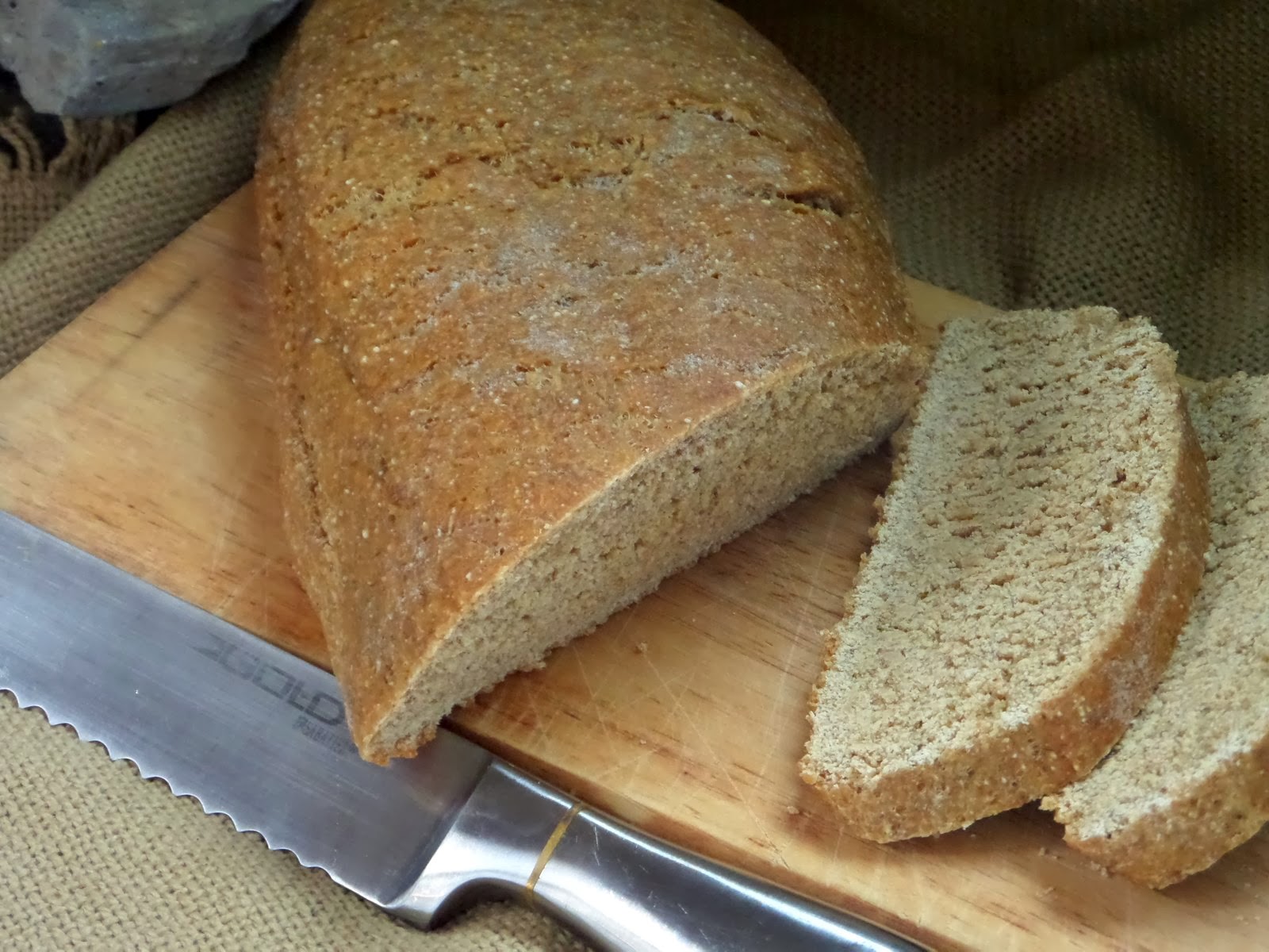 Becki Melvie: Swedish Rye Limpa Bread