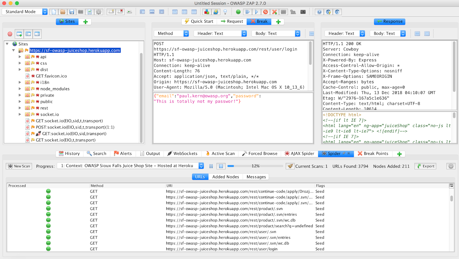 Owasp Zap Tutorial Part 2 Crawling