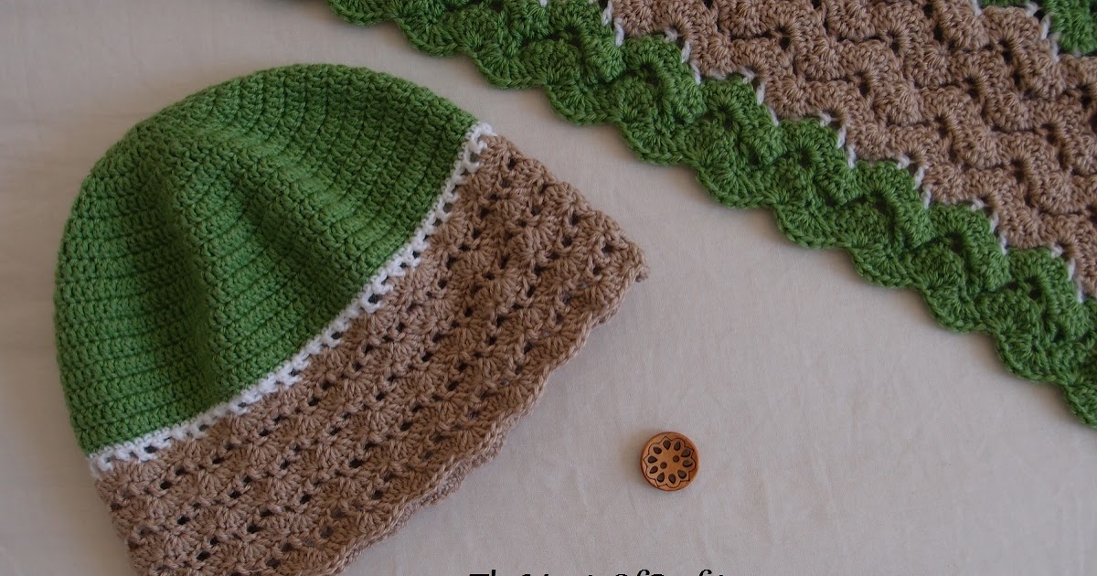Free crochet patterns and DIY, crochet charts: Easy Waves Hat