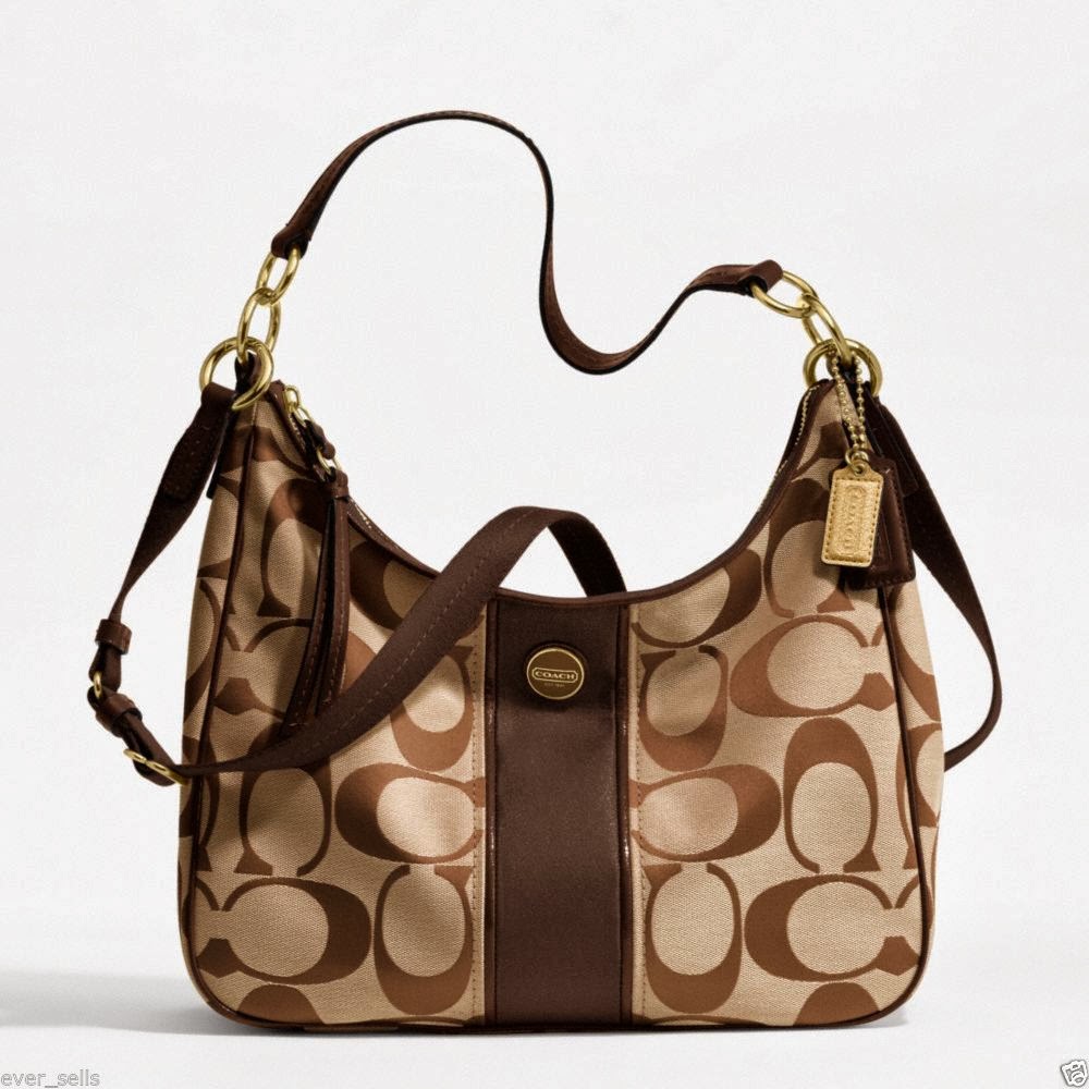 Authentic Bagz for SURE !!: COACH SIGNATURE STRIPE CONVERTIBLE HOBO ...