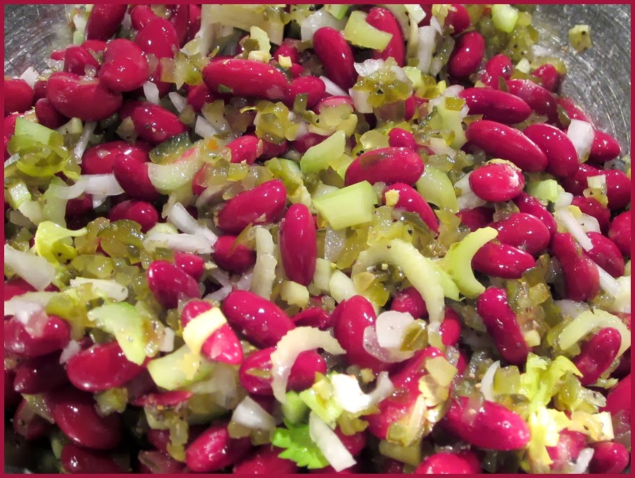 Fat Johnny's Front Porch: Old Fashioned Kidney Bean Salad