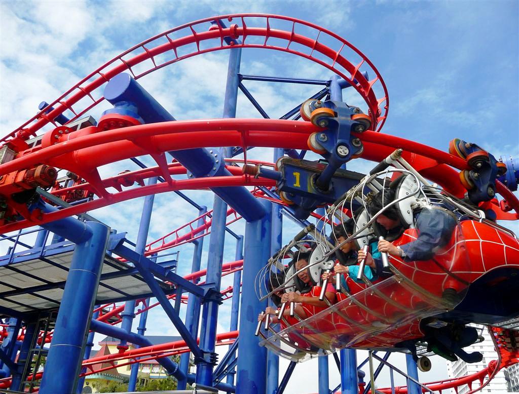 My Travel Blog: dag....dig...dug....di flying coaster