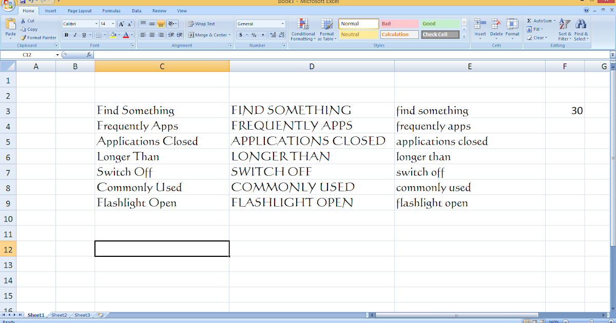 Learn New Things: How to Change Small letter to Capital letter in MS ...