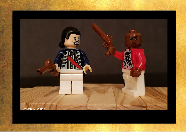 Art of Tony Miller: custom Lego Hamilton minifigures