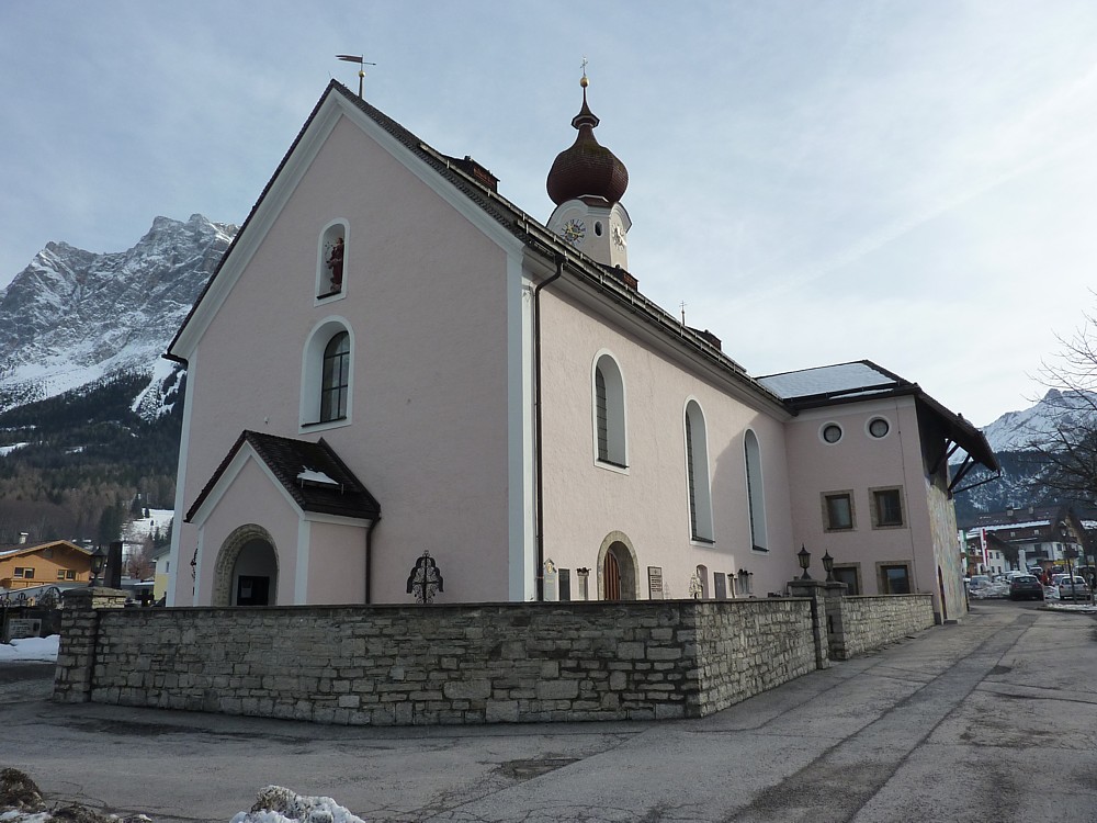 Ehrwald, Kirche Unserer Lieben Frau Mariä Heimsuchung - Europa-Urlauber