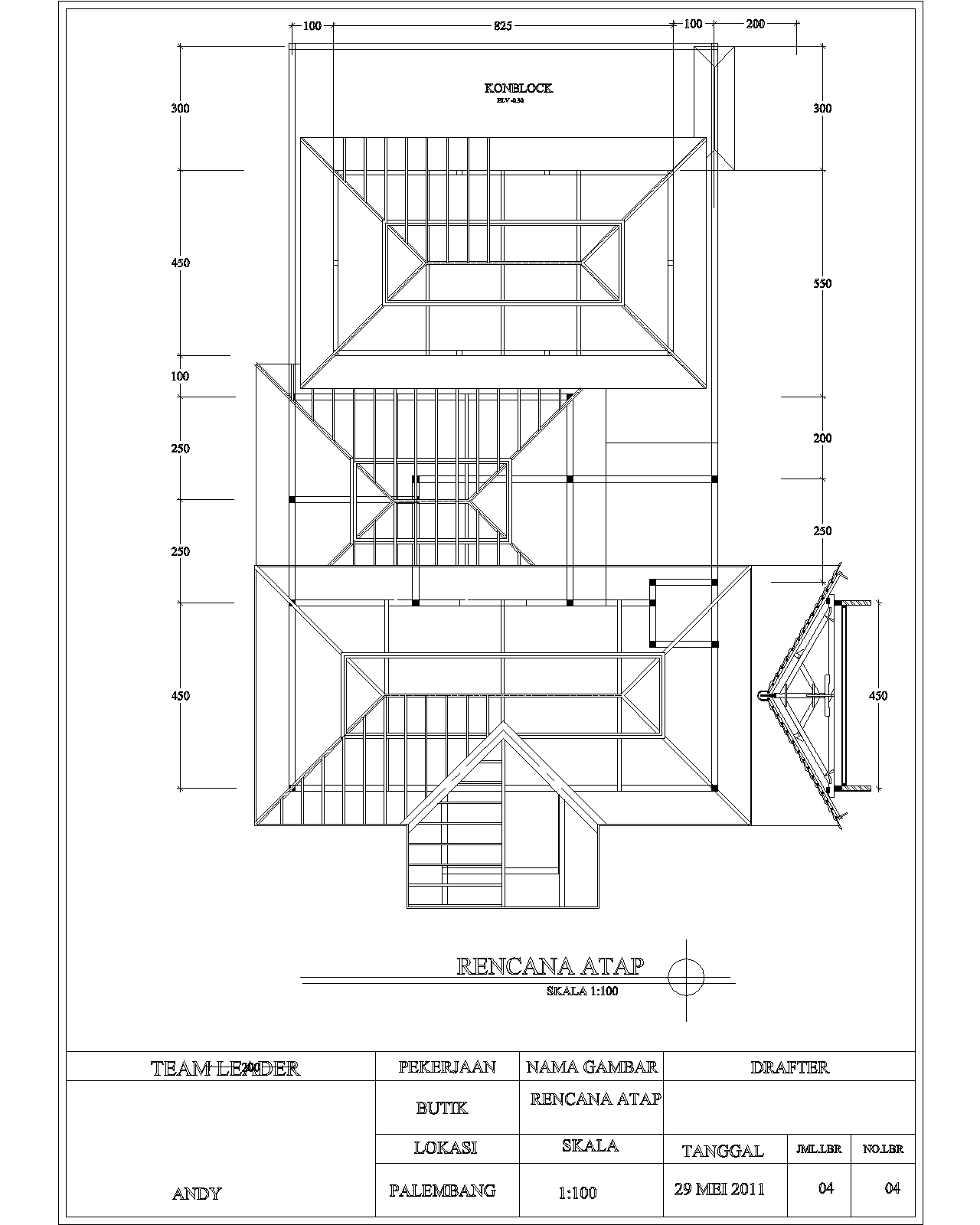 Inspirasi 32+ Gambar Rencana Atap