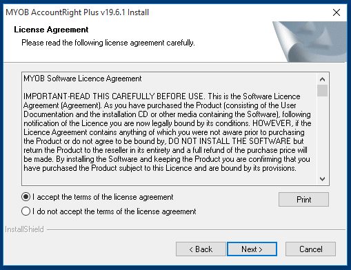 Cara install program MYOB v19 "Sistem Informasi Akuntansi"