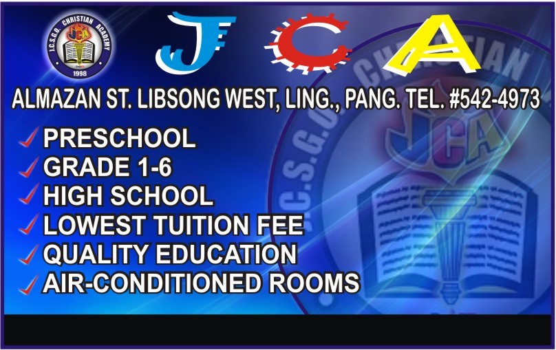 JCSGO CHRISTIAN ACADEMY R1 INC.