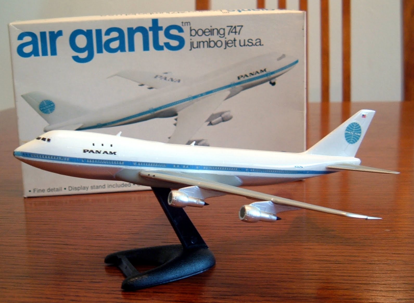 Model Airplane Memories: Entex "Air Giants" Pan Am 747