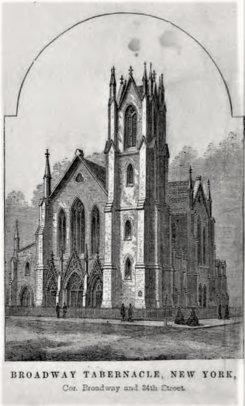 Daytonian in Manhattan: The Lost Broadway Tabernacle - Sixth Avenue and ...