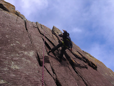 KerryClimbing: Todays Intro Rock Climbing Courses in Knockadoon Head ...