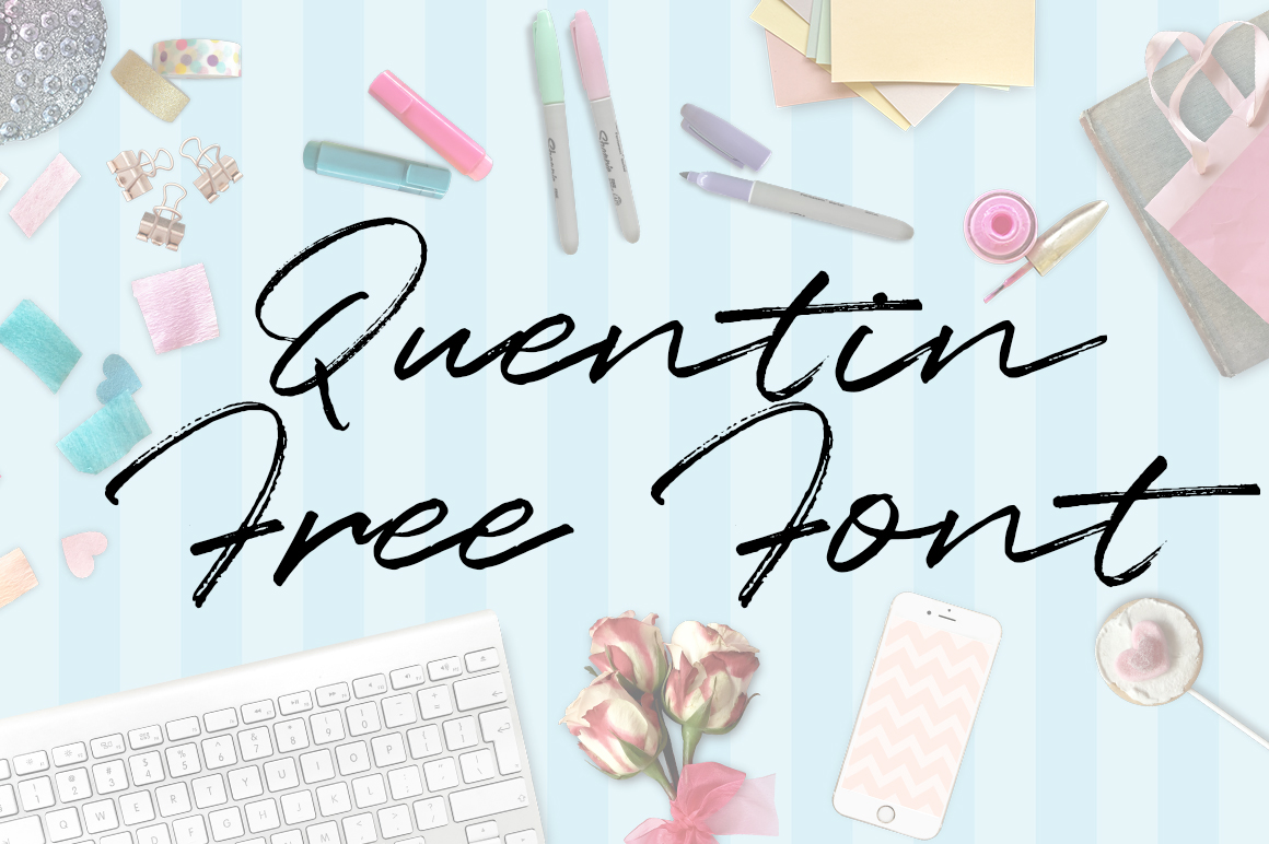 DLOLLEYS HELP: Quentin Free Font
