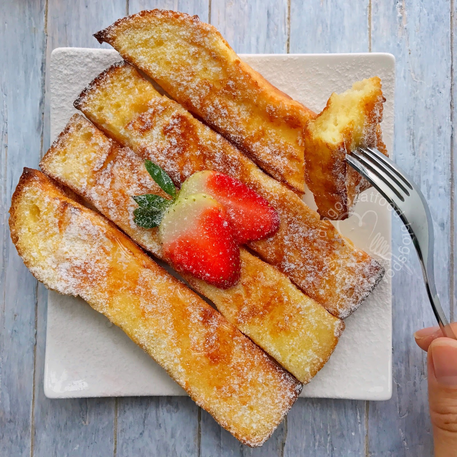 Miki's Food Archives : Basic French Toast 基本法式吐司