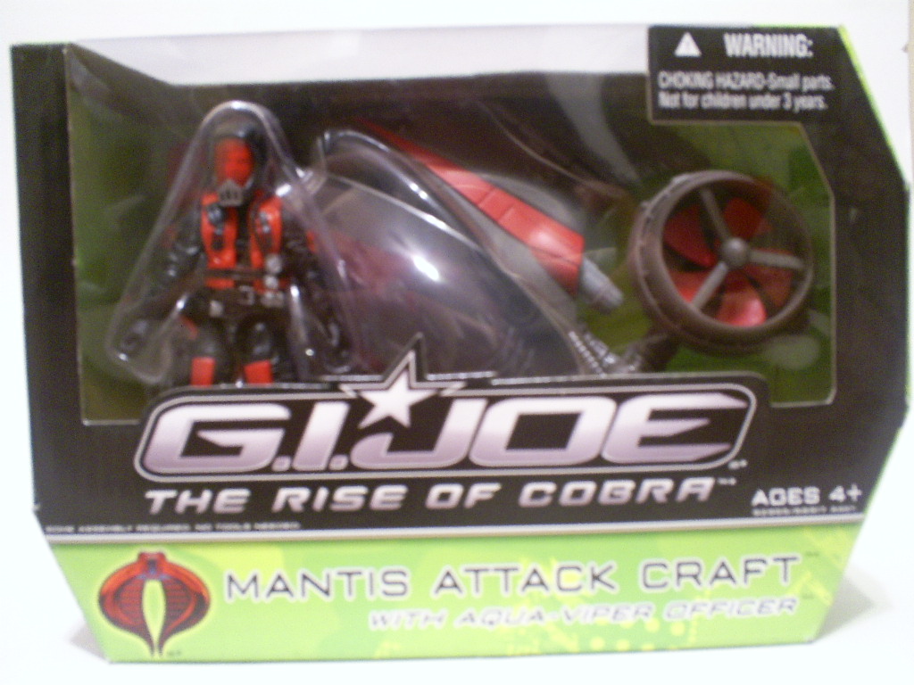 That Figures: REVIEW: GI Joe: The Rise of Cobra - Mantis Attack Craft ...