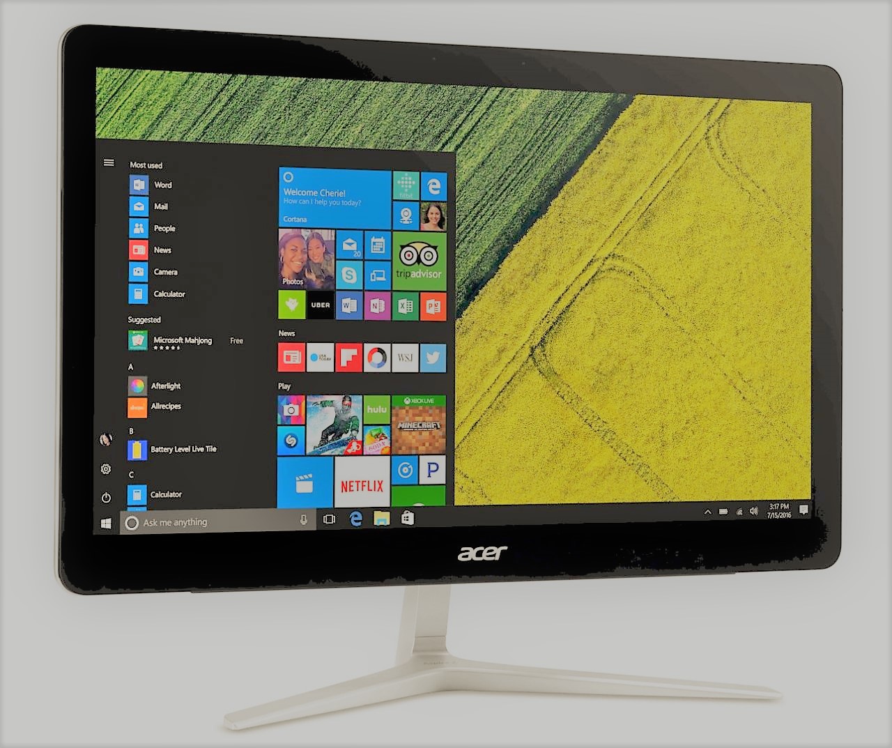 Computer desk senza ventole da Acer