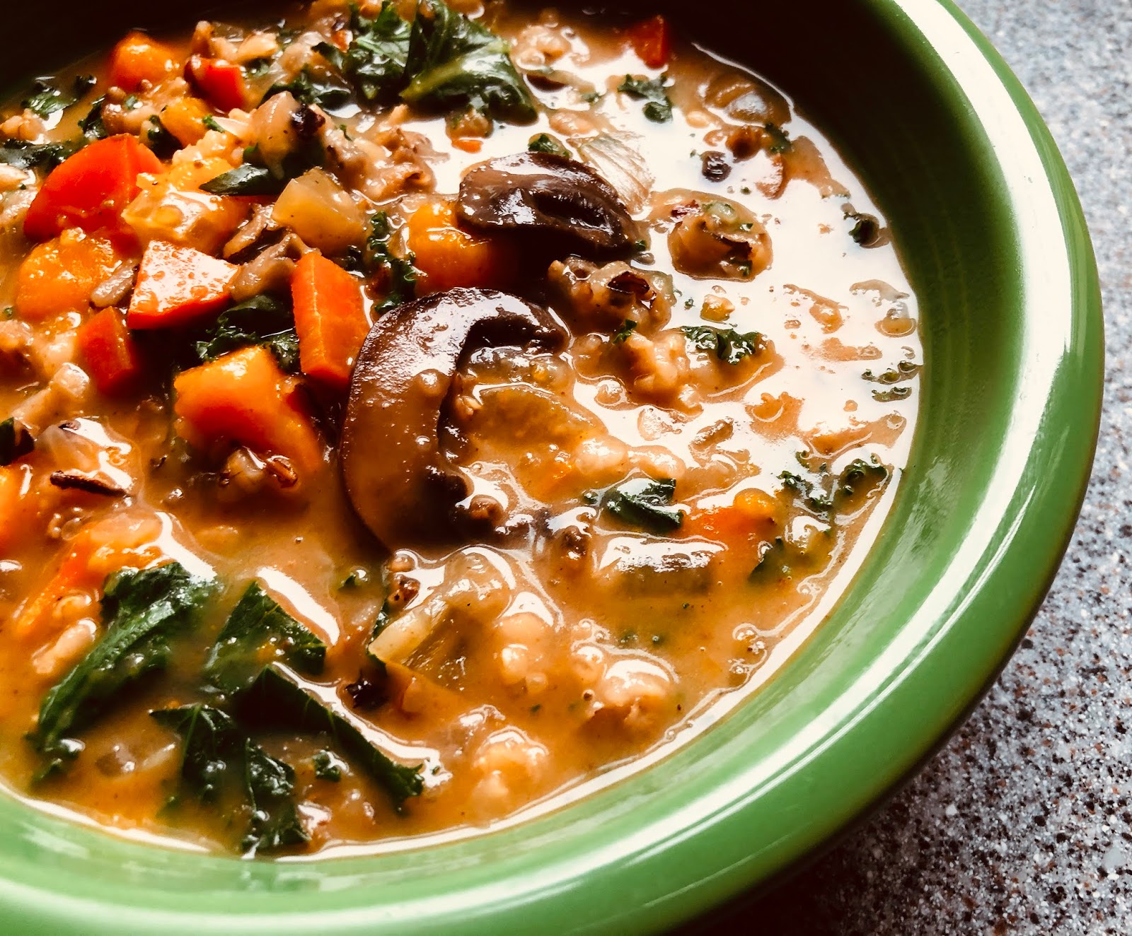 Husband Tested Recipes From Alices Kitchen Cozy Autumn Wild Rice Soup Vegan