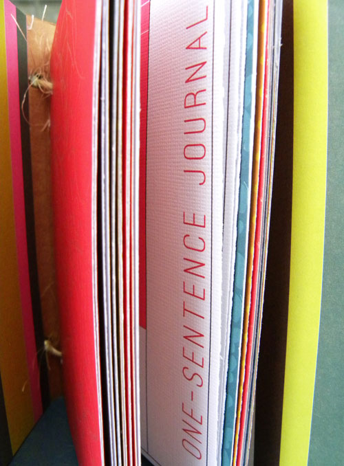 sei lifestyle: One-Sentence Journal