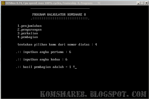 SOAL LATIHAN C++